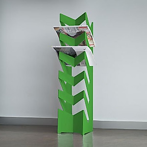 News Magazine Holder Finish: Silver