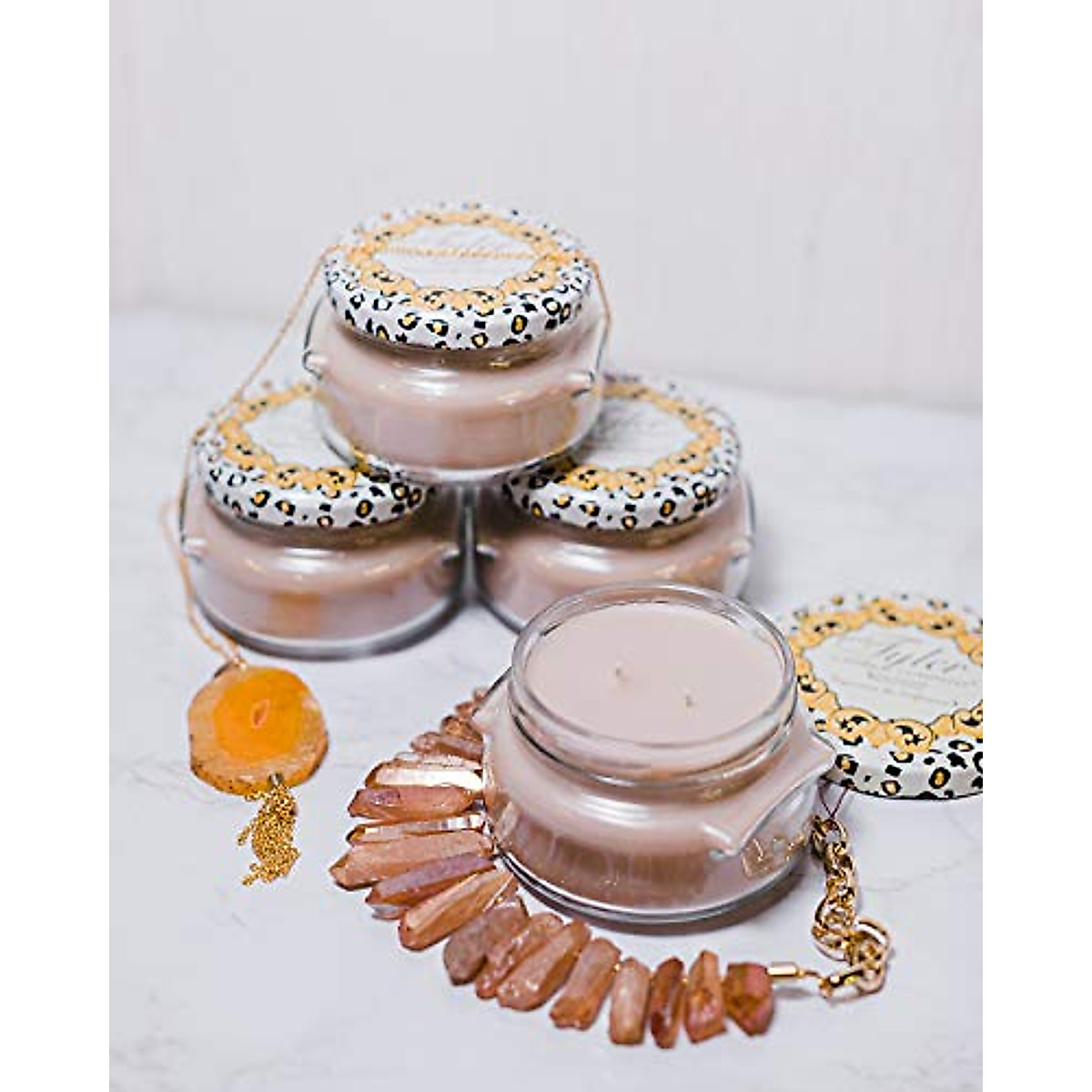 Tyler Candle High Maintenance 4-Pack | 11 oz. Glass Jar Scented Candles | Bougee Scents Double-Wick Candles for The Home | Home Fragrance Gift Set Made in USA