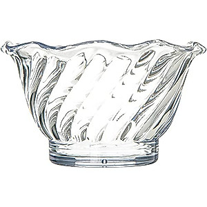 Carlisle Clear 5 oz Tulip Dessert Dish