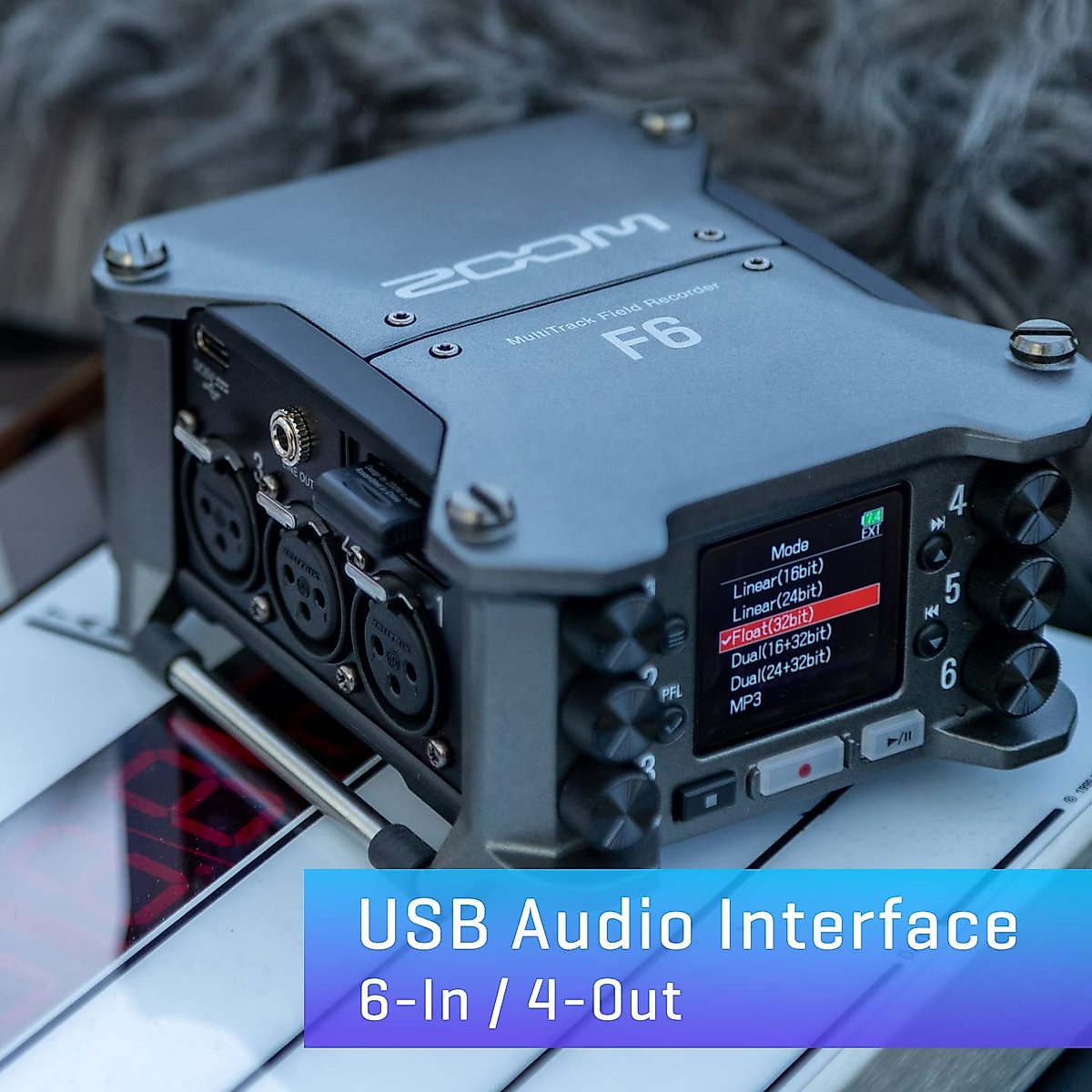 F6 Multitrack Field Recorder