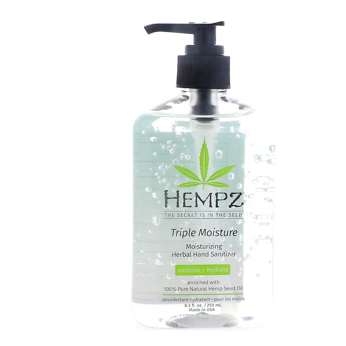 Hempz Hempz triple moisture herbal moisturizing hand sanitizer, 8.5 ounce, 8.5 Ounce