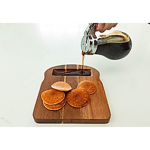 Butter Board, Beautiful Butter Dish, Double Sided, Jam Board, Candy Board, Breakfast Tray with Egg Holder. Family Friendly with New Easy-to-Clean Design.