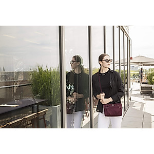 Travelon Anti-Theft Parkview Small Crossbody, Pearl Gray, One Size