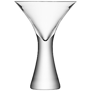 LSA International Moya Martini Glass (2 Pack), 10 fl. oz., Clear