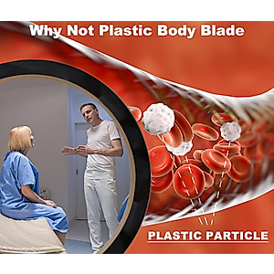 Full Steel Food Processor Blade Plastic-Free Chopping Blade for 8 Cup(2L) Bowl, Compatible with Syvio HOMEASY KOIOS HOVOBO Kitchen-in-the-box and More