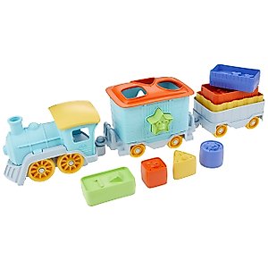 Green Toys FC Stack & Sort Train
