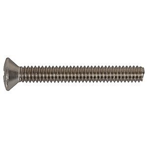 Hillman 4013 8-32 x 2 in. Stainless Steel Oval Head Phillips Machine Screw (15-Pack)