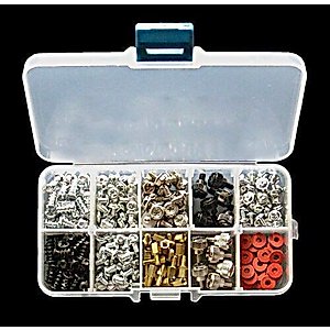 228pcs for Computer Screw Motherboard Optical Drive Fan Chassis Hard Disk Screws Kit SCRW-027474