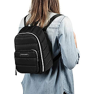 Arctic Zone Quilted, Insulated Backpack Style Lunch Pack - Black