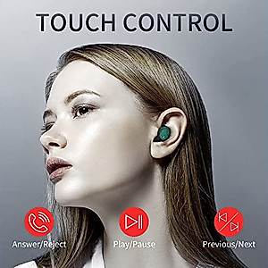 Bluetooth Sleep Headphones Mini True Wireless Noise Reduction Sleeping Earbuds,Comfortable Invisible Earphones Sleep Headsets for Side Sleeper, Workout