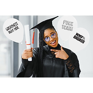 Funny Congratulations Balloons Congrats Graduation Party Thank You Employee Appreciation Decorations