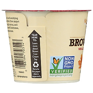 Brown Cow Farm Maple Whole Milk Yogurt, 5.3 OZ