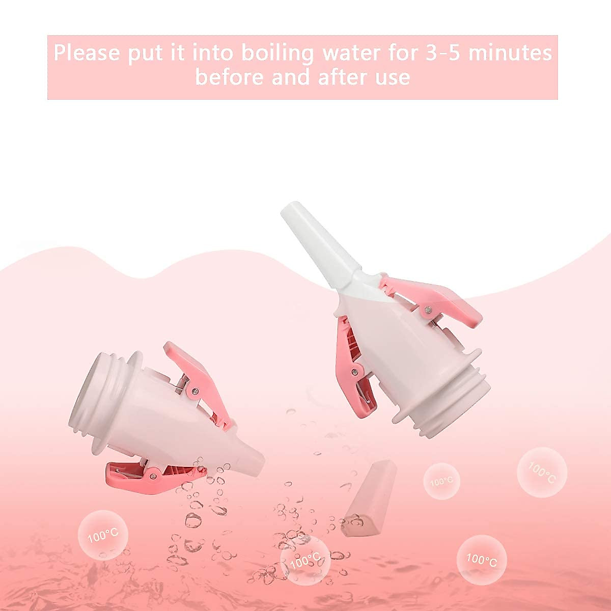 Breastmilk Storage Bag Adapters for Medela Harmony Pump, with Universal Extended Tube to Pump into All Breastmilk Storage Bags, BPA Free Material, 2 Pack