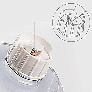 Dog Water Dispenser,Water Bowl for Dogs，Pet Automatic Waterer, Gravity Water Dispenser Station Self-Dispensing for Cats/Dogs Bowl，Automatic Gravity Fountain Bottle Bowl Dish Stand 1 Gal(3.8L)