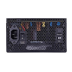 Super Flower Leadex III Gold ARGB PRO 650W 80+ Gold, Patented Universal 9Pin Super Connector, ECO Fanless & Silent Mode, Full Modular Power Supply, Fluid Dynamic Bearing Fan,SF-650F14RG V2.0