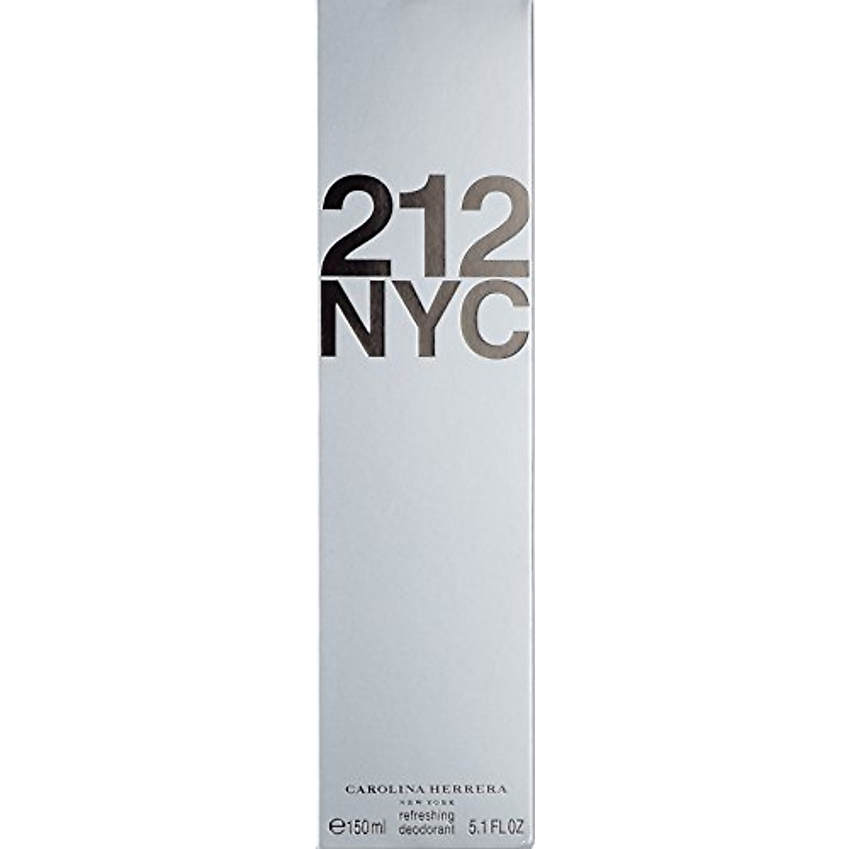 Carolina Herrera 212 Deodorant 5.1 Oz/ 150 Ml - Spray for Women By Carolina Herrera, 5.1 Fl Oz