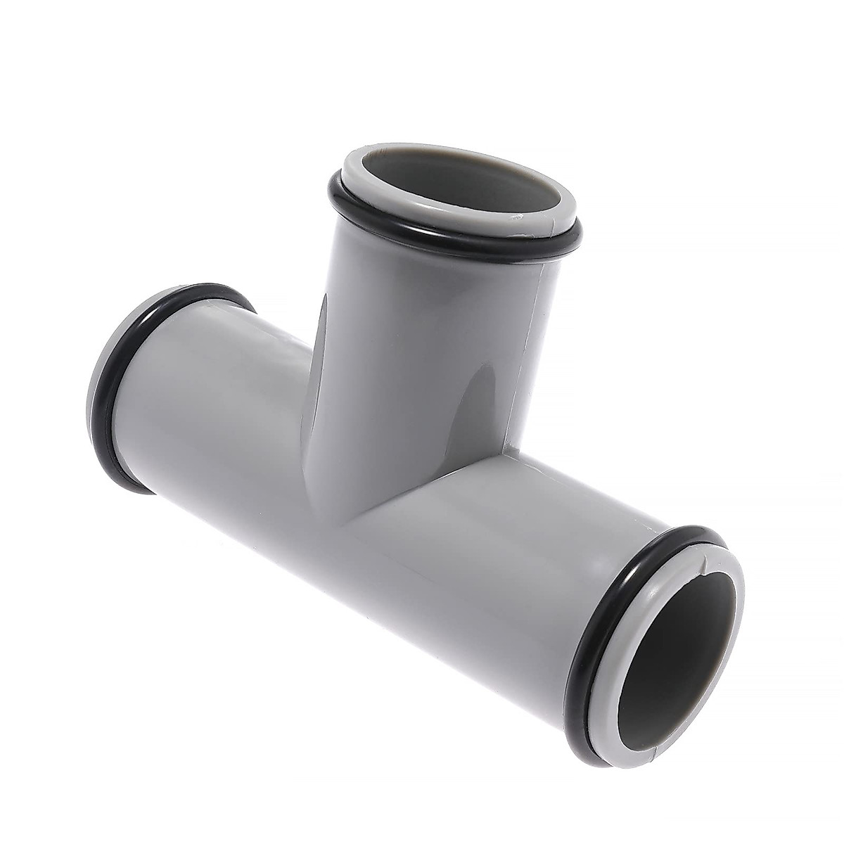 WoodWould 1-1/4 Inch T Tee Joint Filter Pump Hose Connector for Swimming Pool Pumps