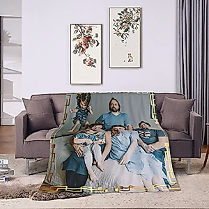 Personalized Custom Blanket Soft Flannel Material, Multi-Size Options Using Photos of Family, Friends, Dog, Cat Or Pet, Birthday Valentines Gifts