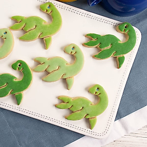 Set of 2 Loch Ness cookie cutters (Designs: Loch Ness and 3-piece Lochness), 2 pieces - Bakerlogy