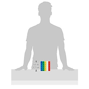 Didax Educational Resources 1-inch 1" Measurement Linking Cubes, 50 pcs, Multi