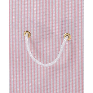 4 Pack Pink Storage Bags for Bedroom, Clothes and Blanket Organizer, Double Zipper Organization Bag, Foldable Fabric Boxes for Laundry Room, Large Capacity Comforter Storage Bag