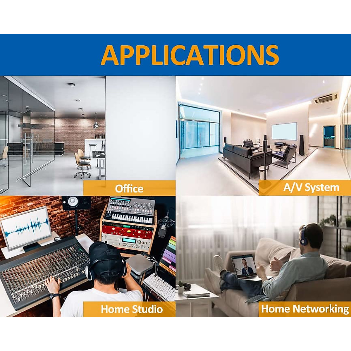 Tedgetal 20U Open Frame Rack for Servers & AV Gear - Wall Mountable Design Includes 2X Vented Shelves, 4X Leveling Feet, 4X Casters