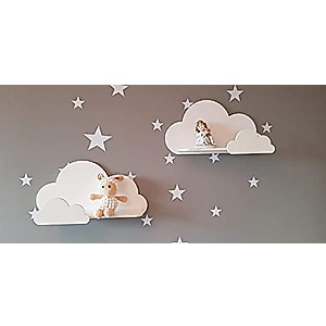 BugyBagy Trend Lab Cloud Wall Shelf (Set of 2 Shelves)