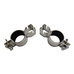 Crowd Control Center Pipe and Drape Backdrop Photobooth Wedding Party Convention Tradeshow Kit Framework ONLY (Clamps)