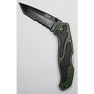 Lockback Green/Black