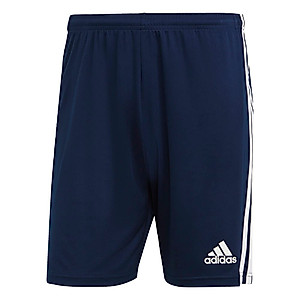 adidas Men's Squadra 21 Shorts, Team Navy Blue/White, Small