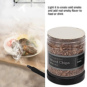 plplaaoo Natual Wood Chips for Smoker,Special Flavor Food Cooking Smoking Pine Sawdust for Smoking Gun and BBQ, Great for Beef Pork Chicken Fish and Whisky
