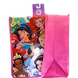 Sketchbook Disney Princess Reusable Tote Bag - 12.5 x 13 Inch