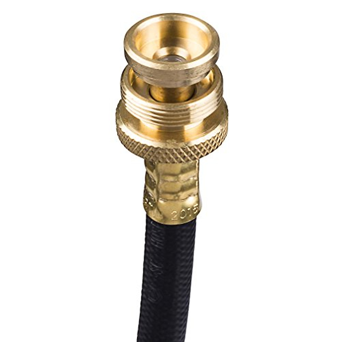 Martin 6 Foot Bulk Rubber Tank Hose Adapter for Use with Disposable Bottle Regulators CSA Certified