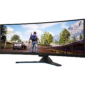 Lenovo Legion Y44w-10 43.4" DWUXGA 144Hz WLED Curved HDR Gaming Monitor with AMD Radeon FreeSync 2, 3840x1200