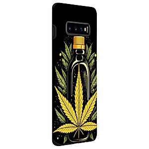 Galaxy S10+ Cannabis Weed Leaf CBD Oil Cannabinoid Hemp Medical Case