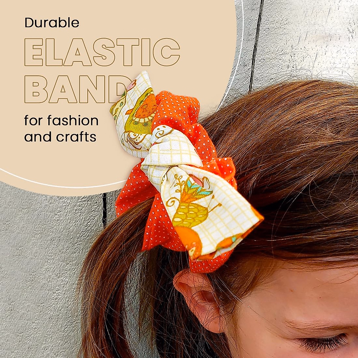 Trims by The Yard 1/4" Ultra Soft Knit Elastic Band, Premium Material, Durable Knitted Elastic Cord for Sewing, Easy to Use, Versatile Sewing Supplies, 10-Yard Cut, Fuchsia