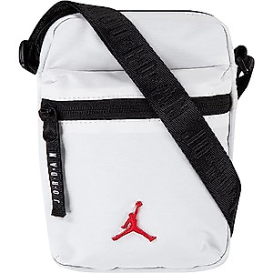 Jordan Mens Festival Bag 5" L x 1.25" W x 7" H White