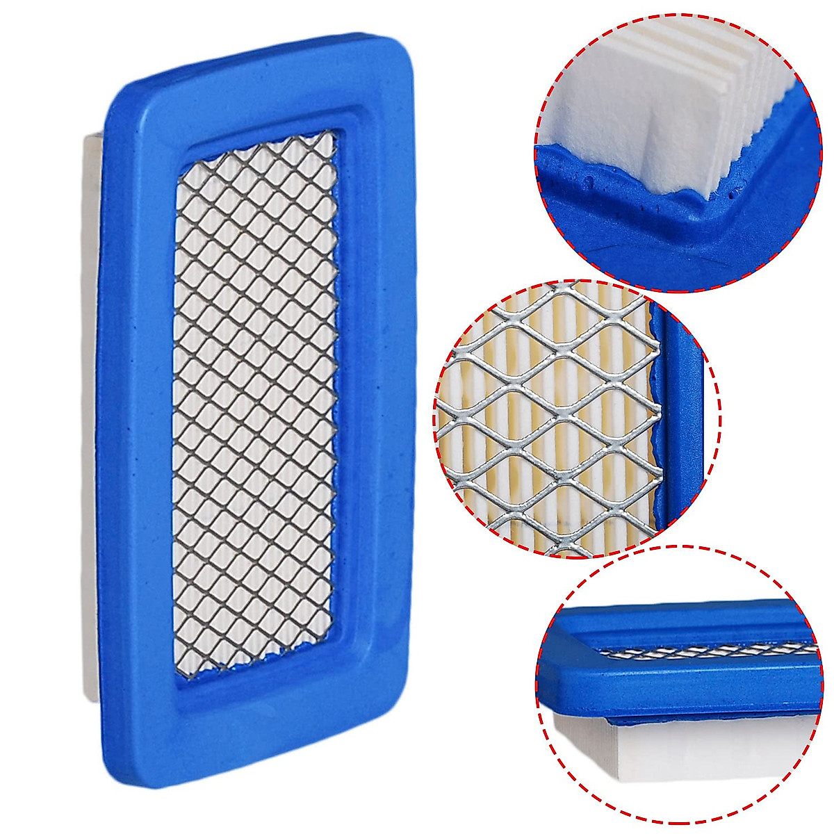 HIFROM Air Filter with Spark Plug Fuel Fiter Primer Bulb Kits Compatible with Echo PB760LHN PB760LNT PB770H PB770T 90123 90122 Leaf Blower A226000600 A226000410