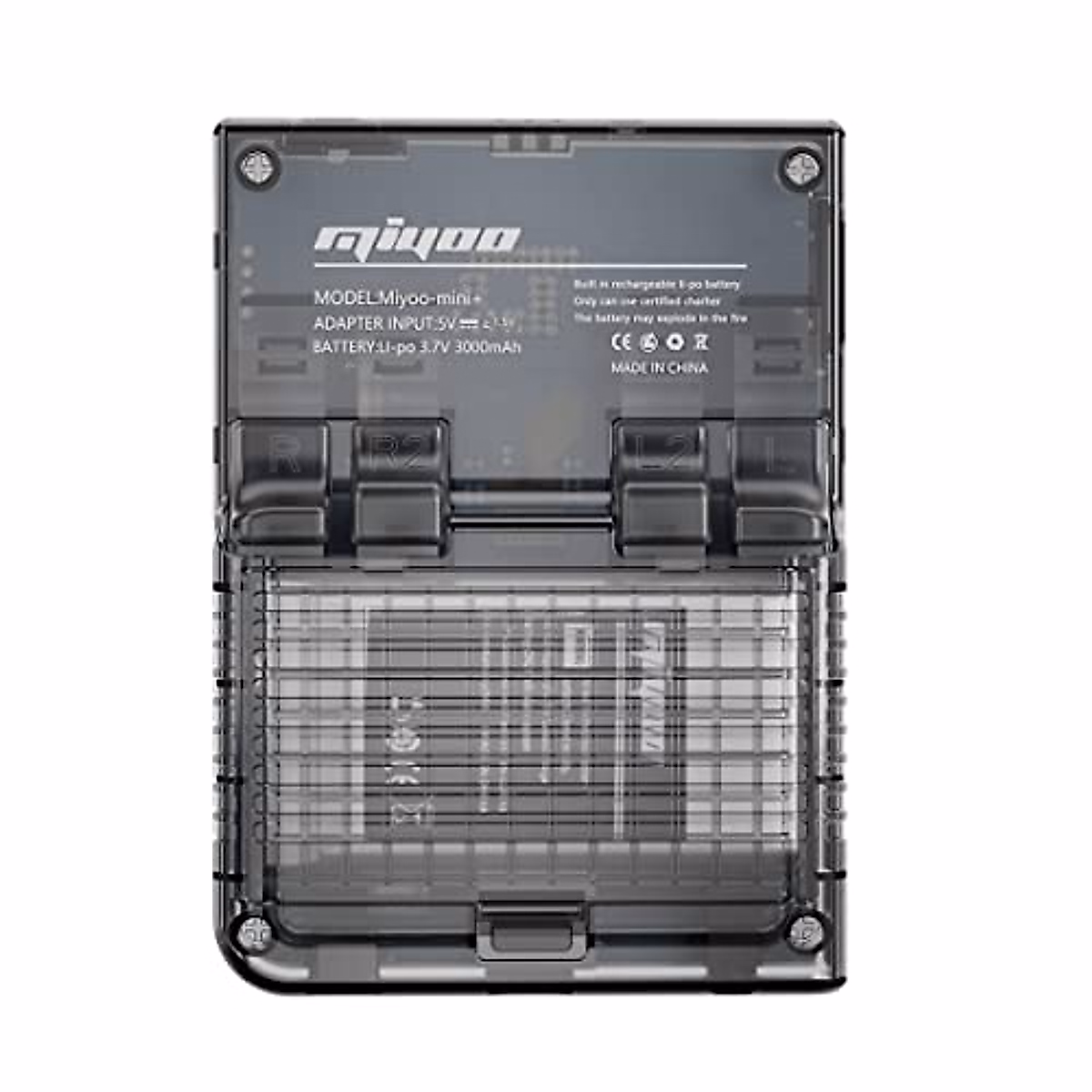 Miyoo Mini Handheld Game Console Built-in 5000 Games, 3.5-Inch 32G Mini Plus Portable Retro Arcade Video Gaming Console, Support Wi-Fi Battle , Open-Source Emulators for Adult Kid