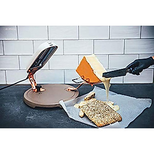 Raclette Knife Monaco Collection Pro 10 inch - Stainless Steel Spatula Raclette Mini Serving Cutting Tool for Cheese Slicing or Butter Spreader - Small Kitchen Knife Durable