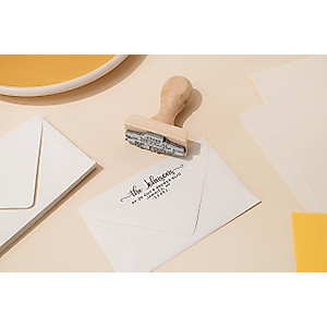 Return Address Stamp, Custom Address Stamp, Self Ink Return Address Stamp, Custom Rubber Stamp, Self Inking Stamp