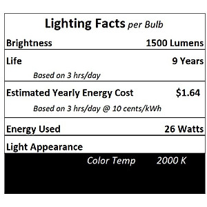 Regent Compact Fluorescent Bulb (FML26)