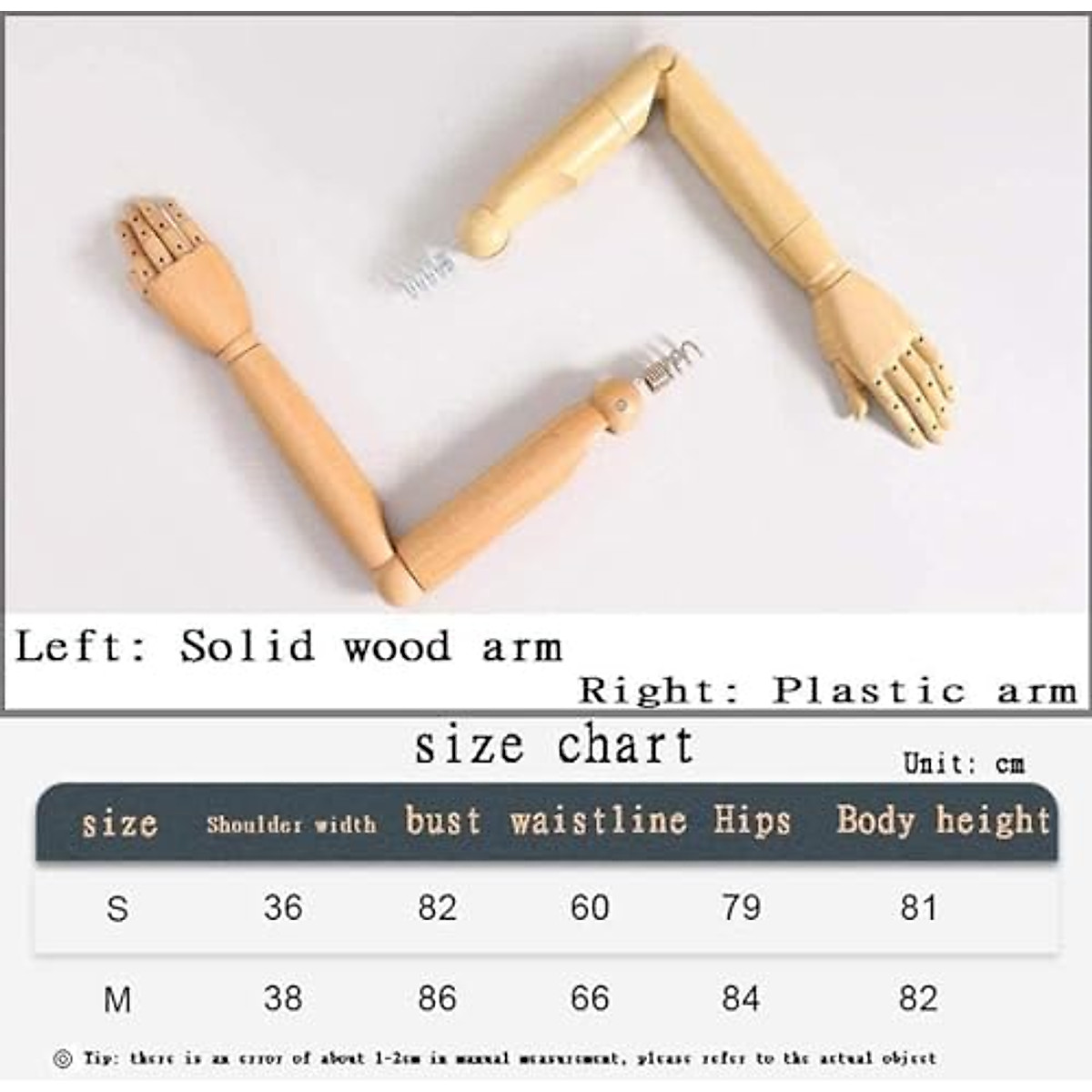 Tailors Dummy Mannequins Mannequin Body Female Tailors Dummy Adjustable with Silver Base with Arms for Clothing Display Dressform Mannequin