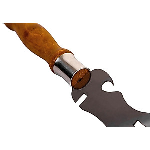 Carving Forks Stainless Steel Meat Fork/Knife with Wooden Handle for Removing Meat from Skewer Cooking Fork BBQ Fork Grill Fork 11 х 1.6" (28 х 4 cm)