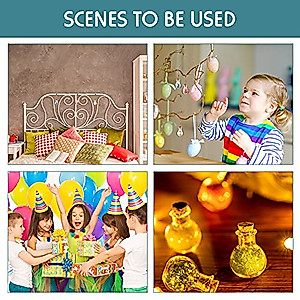 Geiserailie 40 Pieces Mini Glass Bottle Jars Transparent Glass Wishing Bottles Small Drifting Bottles Clear Round Bottle Decoration with Cork Lids for Wedding Birthday Party Home Decoration DIY Craft