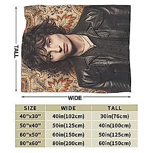 Finn Wolfhard Blanket Ultra-Soft Micro Fleece Blanket for Couch Bed Car Warm Throw Blanket Suitable for All Season