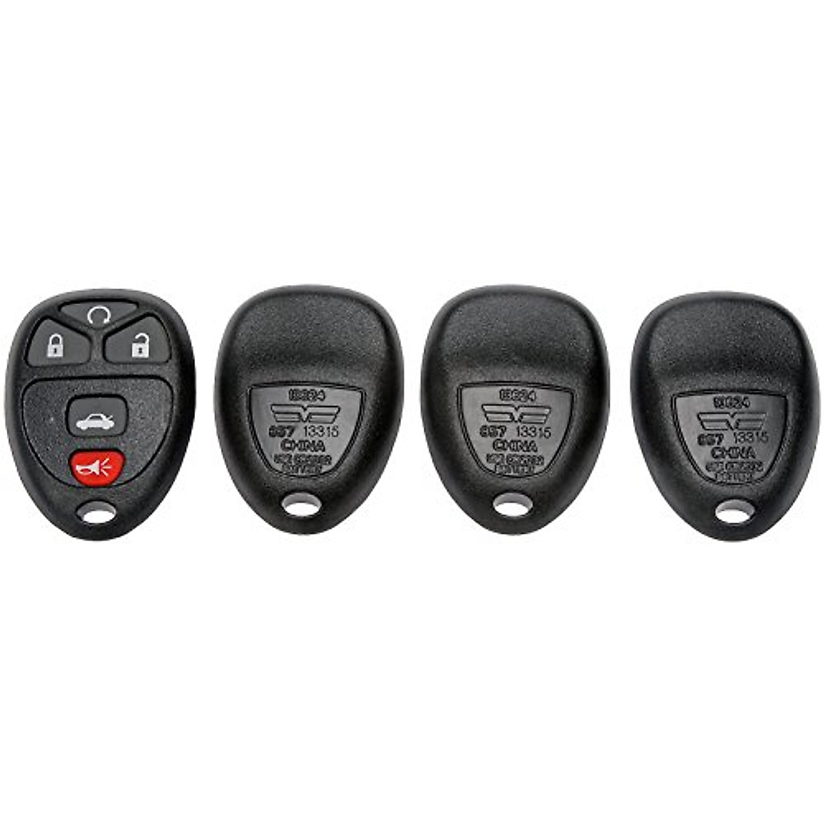 Dorman 13636 Keyless Entry Transmitter Cover Compatible with Select Models, Black