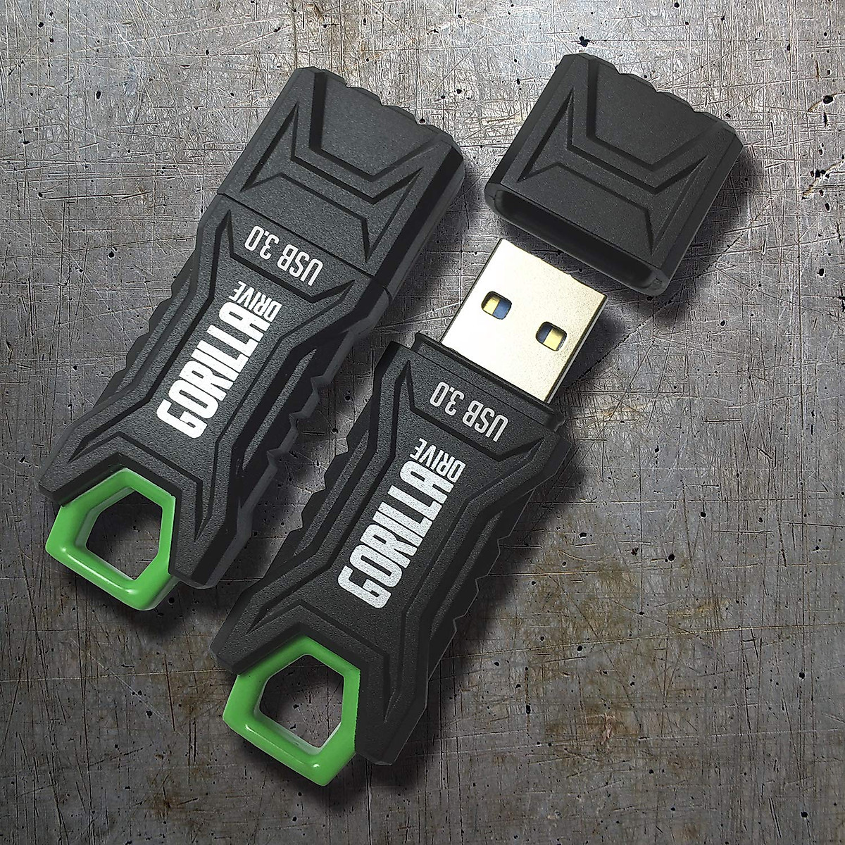 GorillaDrive 3.0 Ruggedized 64GB USB Flash Drive (5-Pack)