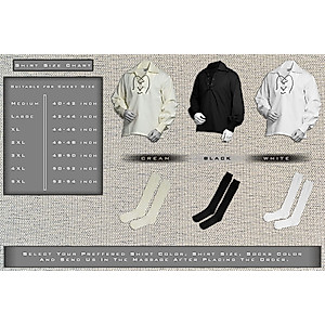 UMAM Tartan Kilt Set - 08 Pieces Kilt Accessories for Men, Scottish Outfit (46", Grey Watch)