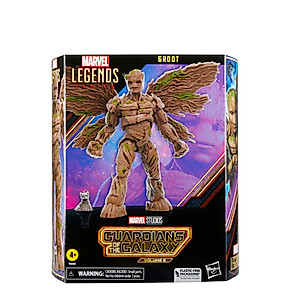 Marvel Legends Series Groot, Guardians of The Galaxy Vol.3 6-Inch Collectible Action Figures,Toys for Ages 4 and Up